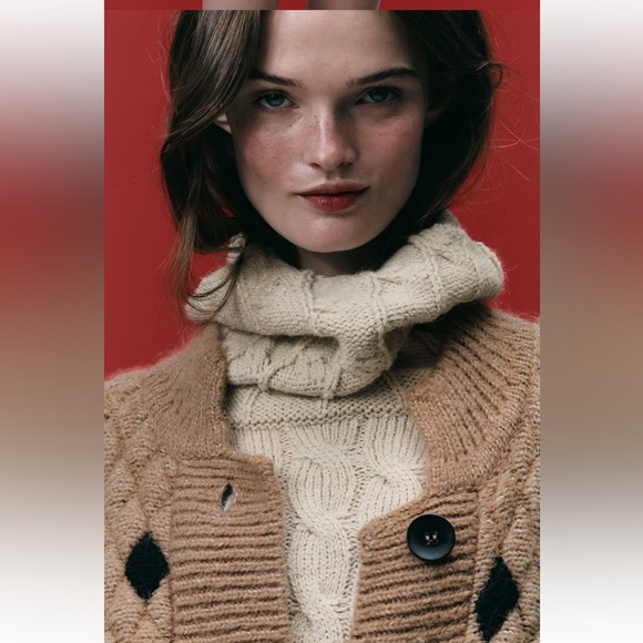 Zara | Sweaters | Structured Knit Cardigan | Poshmark